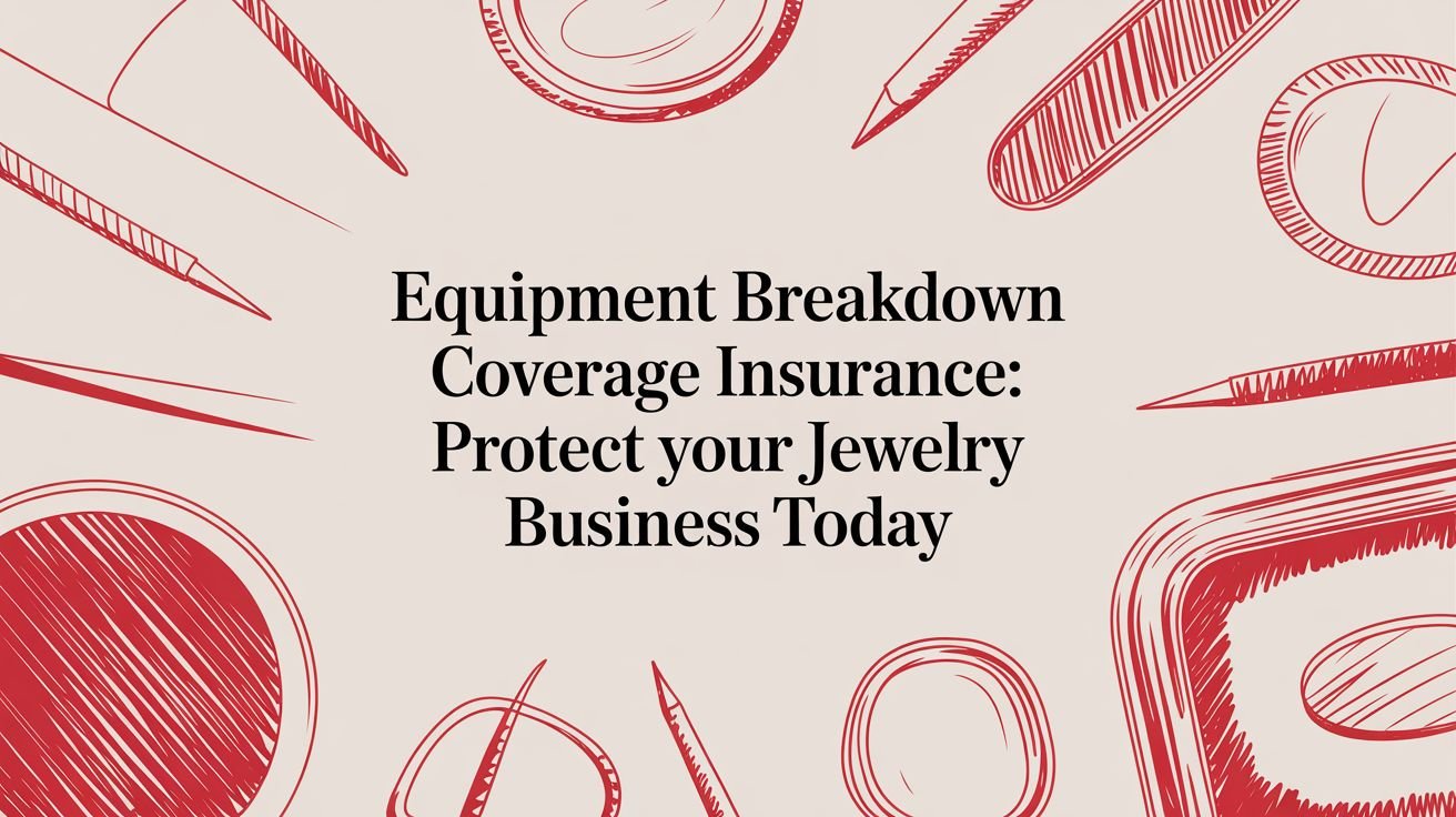 Equipment breakdown coverage insurance: Protect Your Jewelry Business Today